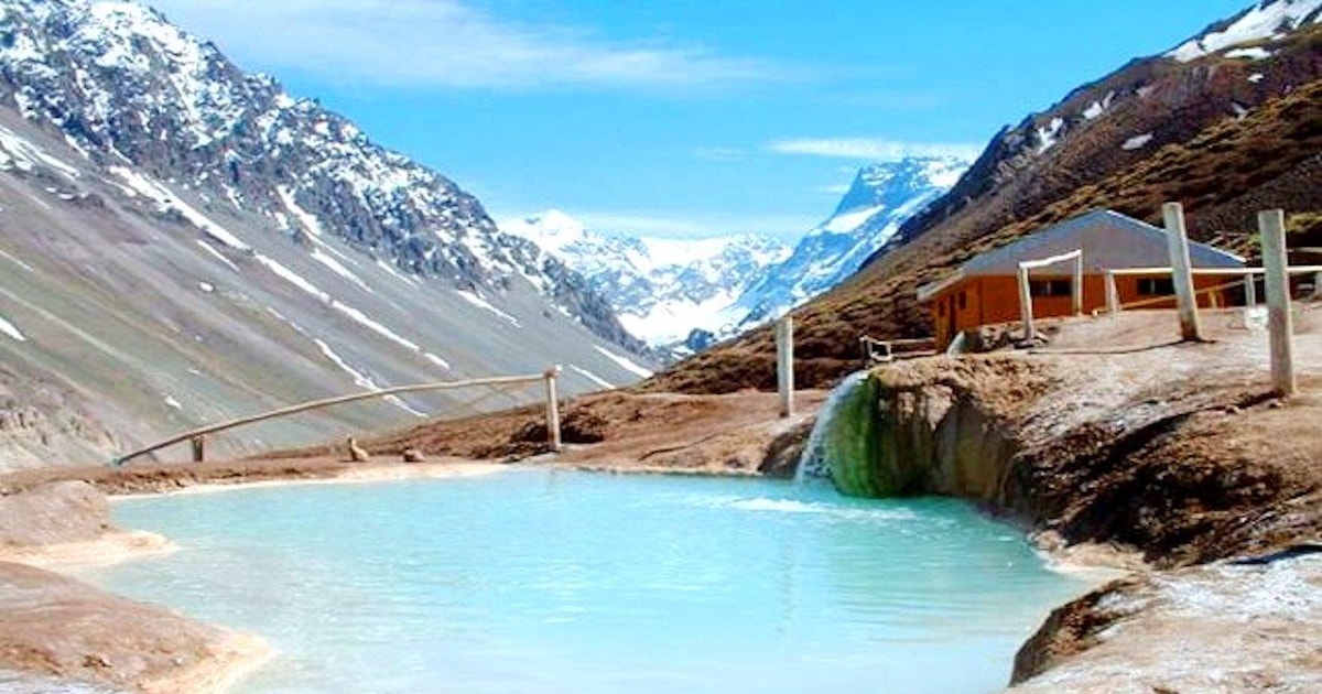 Embalse el Yeso + Termas de Colina com piquenique - Dia inteiro ...