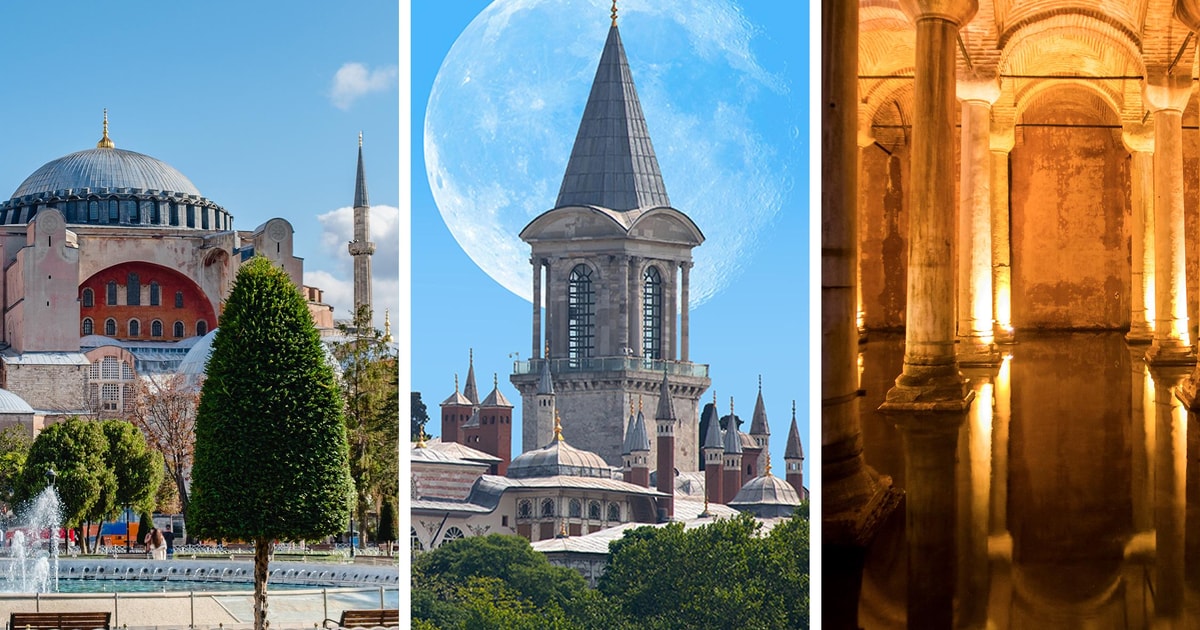 Flexible Combo: Hagia Sophia, Topkapi, Basilica, Blue Mosque | GetYourGuide
