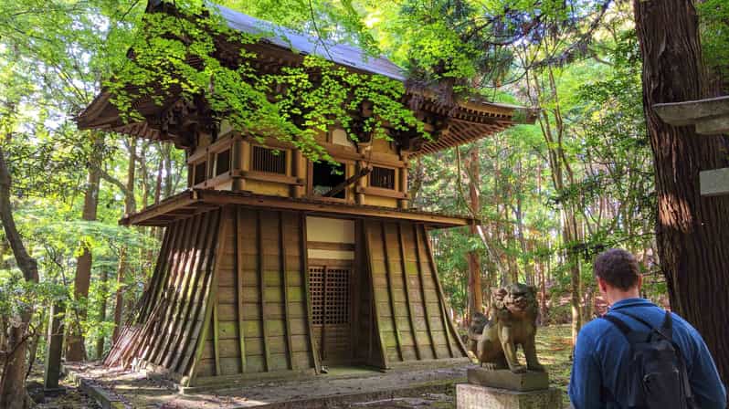 Nara: Heart of Nature Temple, Forest, & Waterfall Bike Tour | GetYourGuide