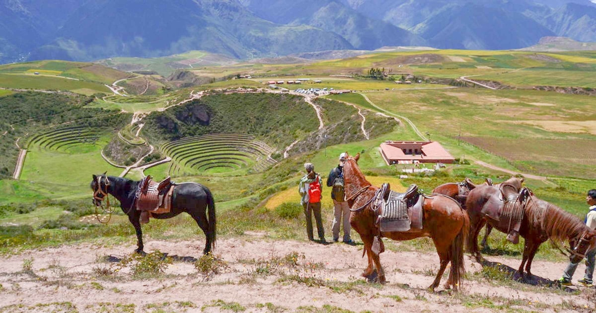 Cusco: paardrijtocht van een hele dag naar Maras en Moray | GetYourGuide