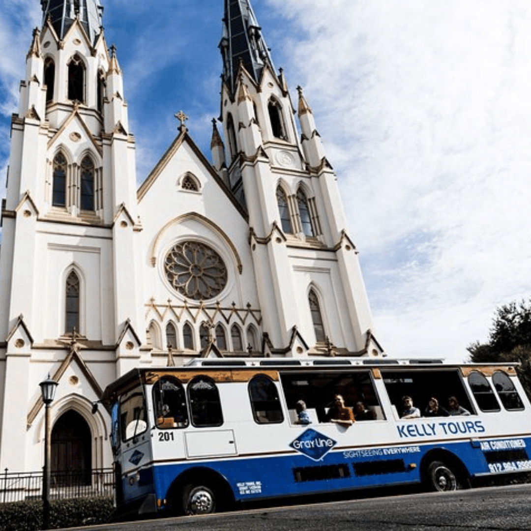 Savannah: 1.5-Hour Guided Trolley Tour with Shuttle Service | GetYourGuide