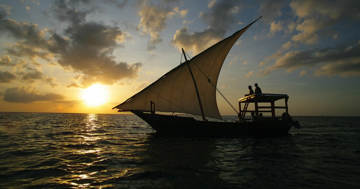 Stone Town: Traditional Dhow Sunset Cruise | GetYourGuide