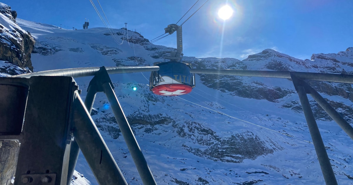 ルツェルン：エンゲルベルクとティトリス山を巡るプライベート日帰り旅行 | GetYourGuide