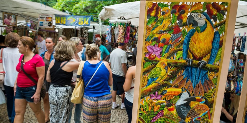 Rio de Janeiro: Hippie Fair Half-Day Walking Tour | GetYourGuide