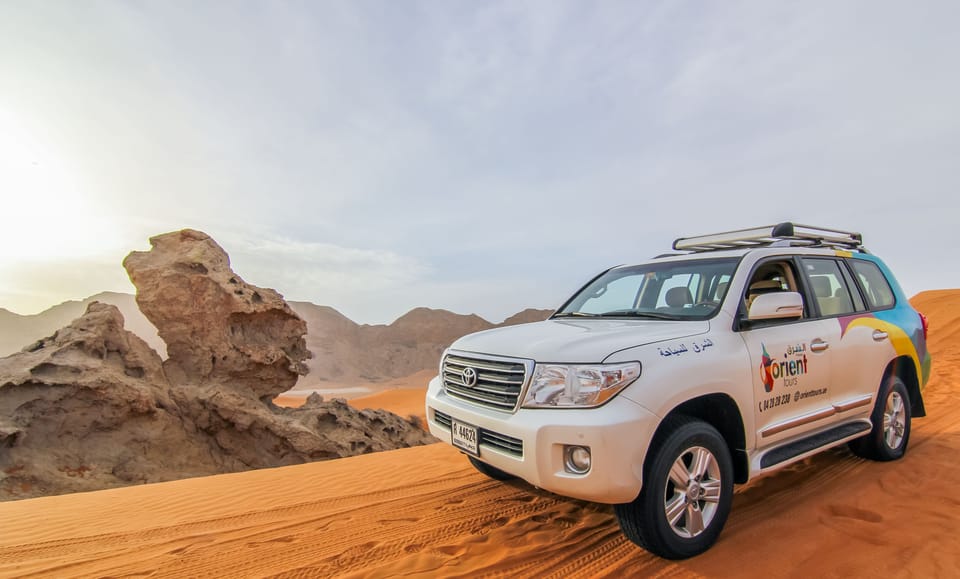Dubai: Private Desert Day Tour and Wadi Shawka Pool Visit | GetYourGuide