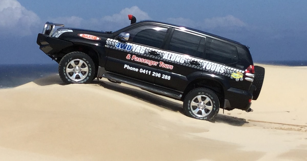 Port Stephens: Stockton Sand Dunes 4WD Tag-Along Tour | GetYourGuide