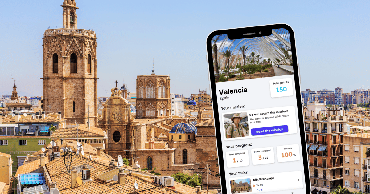 Valencia: Self-Guided City Tour with Quizzes on your Phone | GetYourGuide