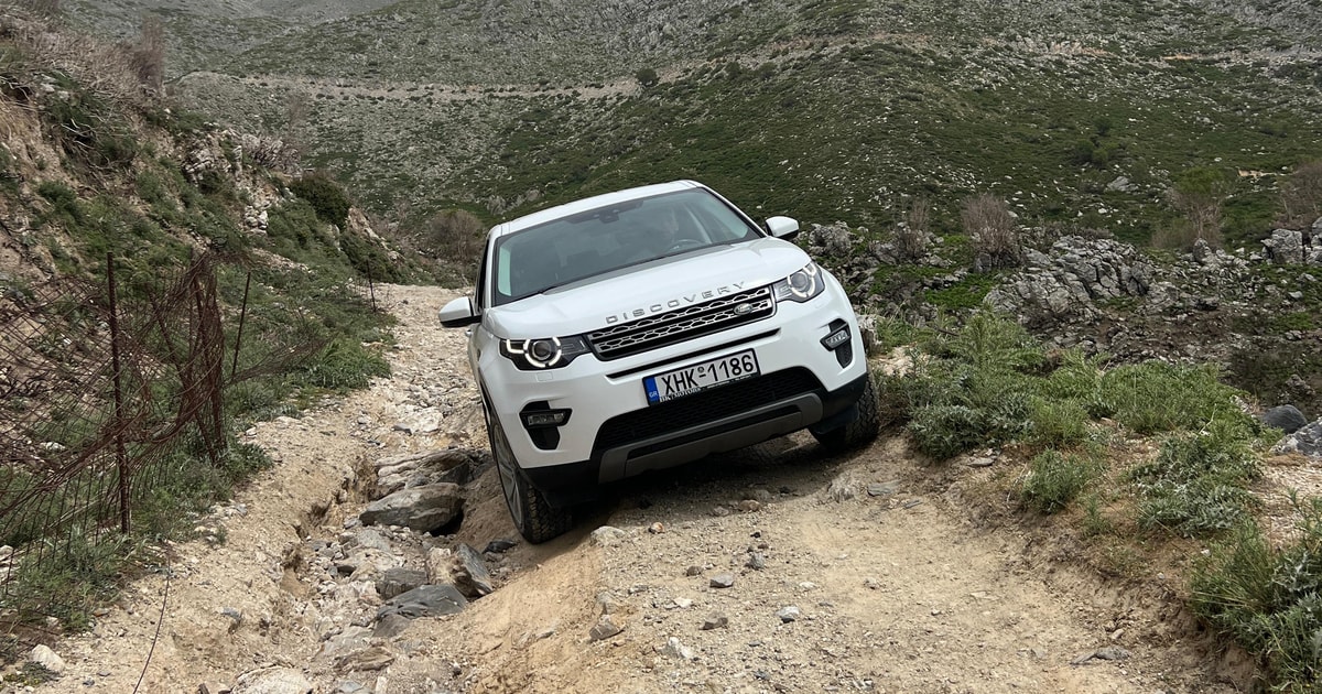 Safári particular de jipe pelas montanhas brancas de Creta | GetYourGuide