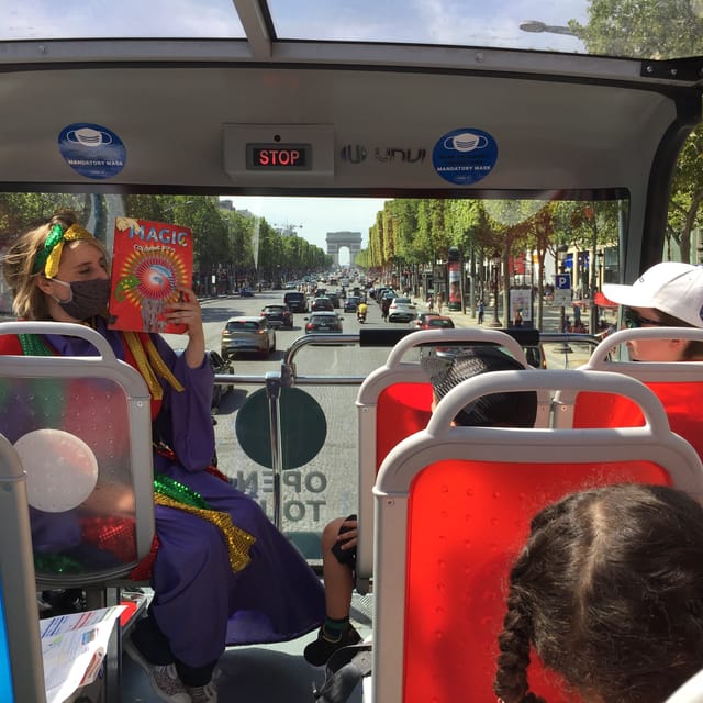 Paris: Tootbus Kids Bus Tour | GetYourGuide