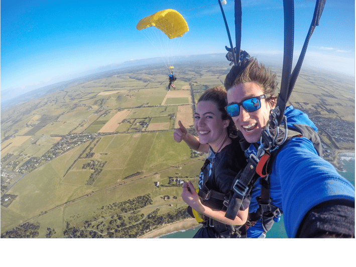 Langhorne Creek: Tandem Skydiving over Lake Alexandrina | GetYourGuide
