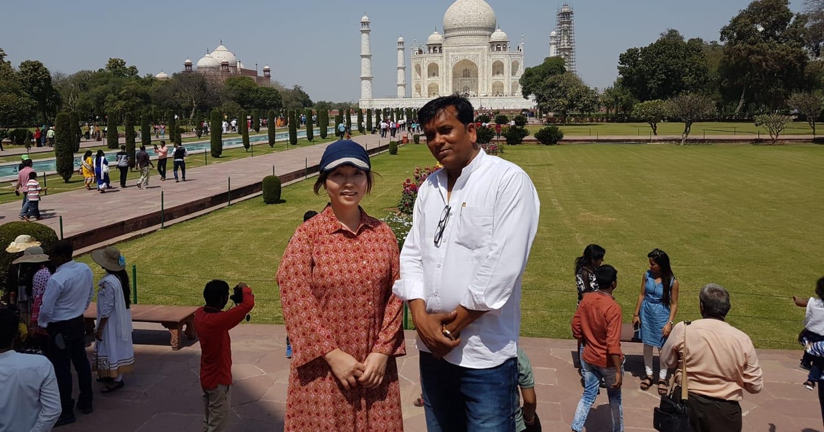Taj Mahal-Agra Fort & Bazar Tour with Private Japanese Guide | GetYourGuide
