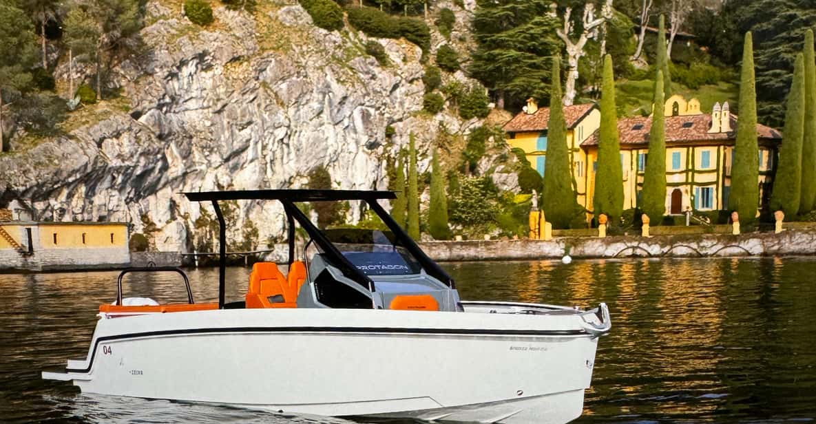 Lake Como Boat tour 1 hour shared | GetYourGuide