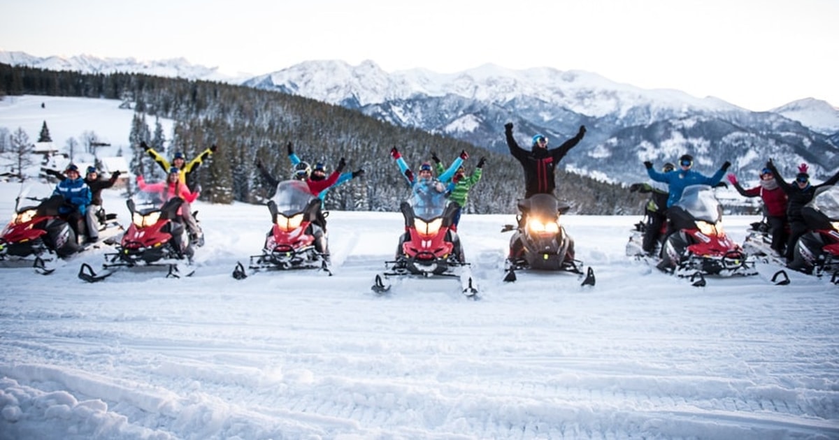 Zakopane: Snowmobile Adventure in Tatra Mountains | GetYourGuide