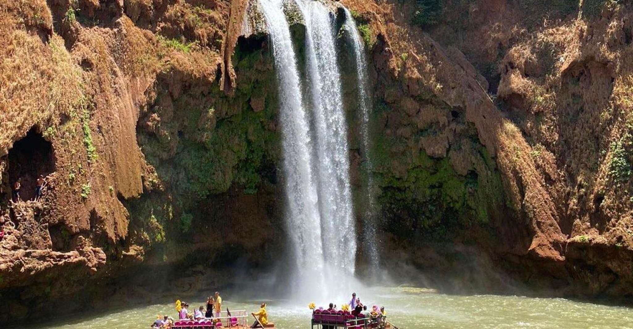 Full day Ouzoud Waterfalls excursion & Guide walk | Day Trip in Marrakech