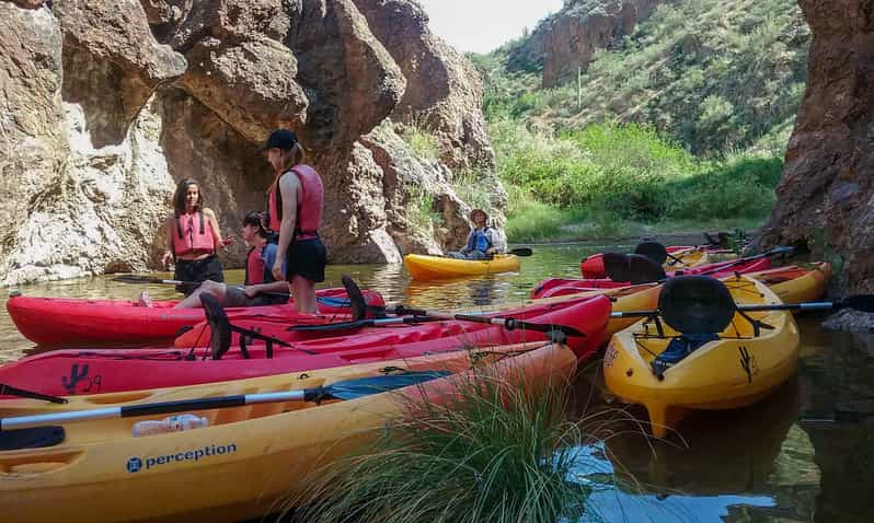 Mesa, Arizona: Self-Guided Kayak Trip on Saguaro Lake | GetYourGuide