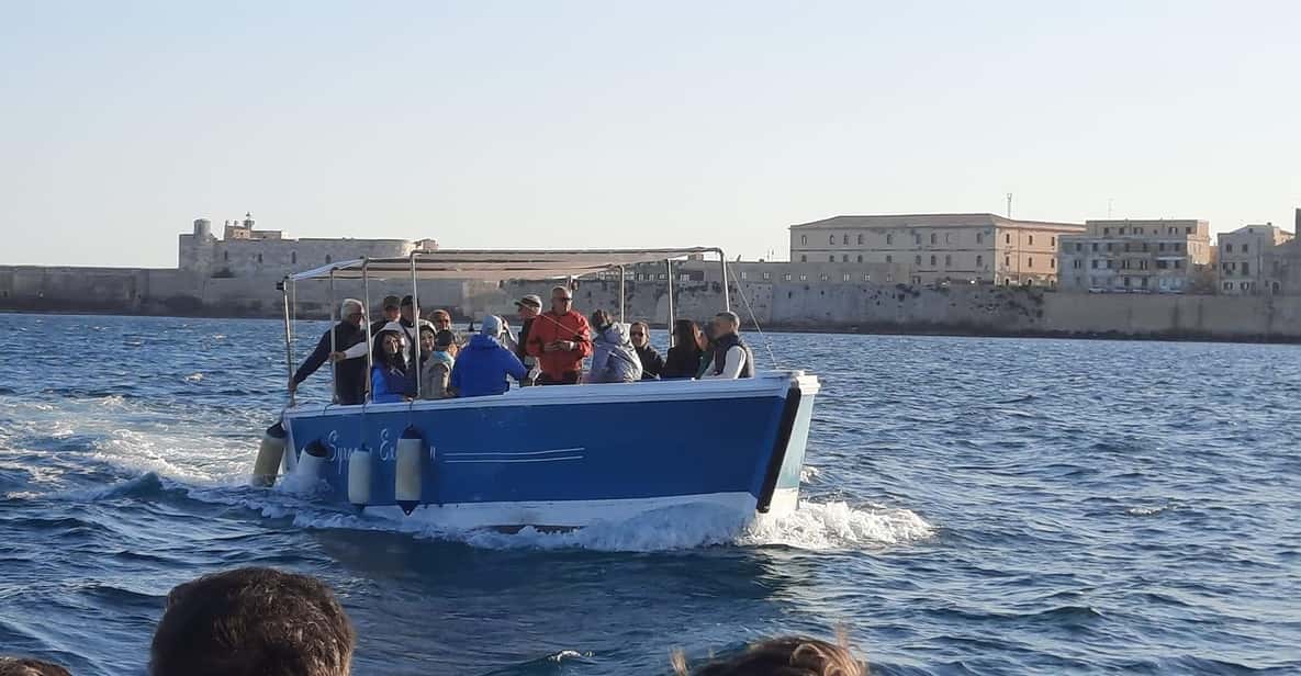 Ortigia Island: Private boat tour sea caves and Ortigia | GetYourGuide