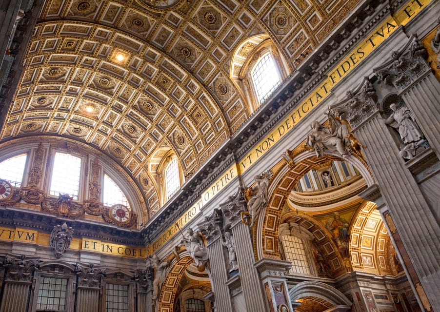 Rome: St. Peter's Basilica Tour with Dome and Papal Tombs | GetYourGuide