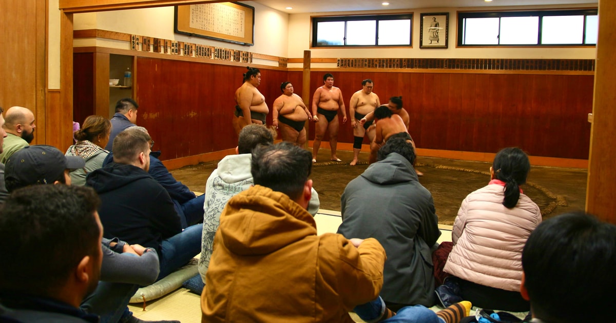 Tokyo: Sumo Morning Practice & Behind-the-Scenes Access | GetYourGuide