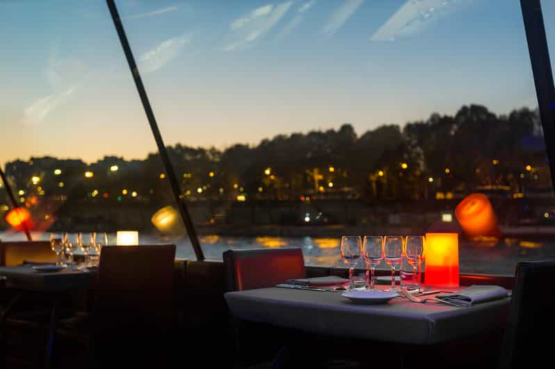 Paris: Evening Cruise with Dinner on River Seine | GetYourGuide
