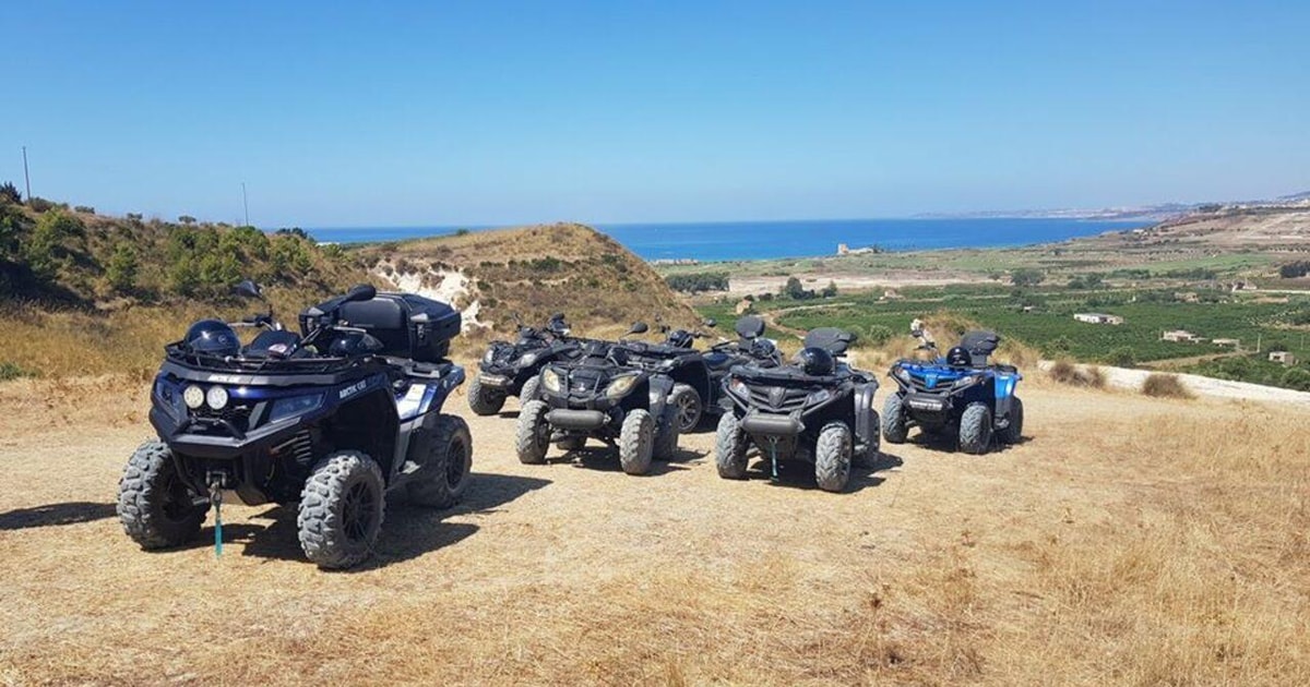 Agrigento: Quad Bike Tour with 3 Path Choices | GetYourGuide