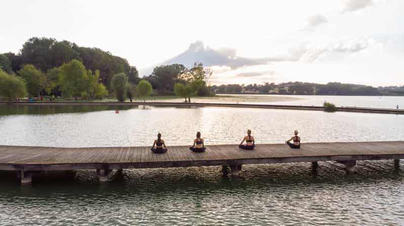Chiusi: Yoga Lesson and Picnic on the Shore of Chiusi Lake | GetYourGuide