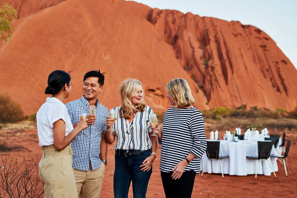 Uluru: Sacred Sites Tour + Sparkling at Sunset & BBQ Dinner | GetYourGuide