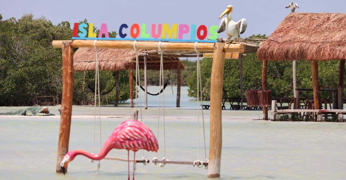 Progreso: Isla Columpios and Pig Beach Club Day Pass | GetYourGuide