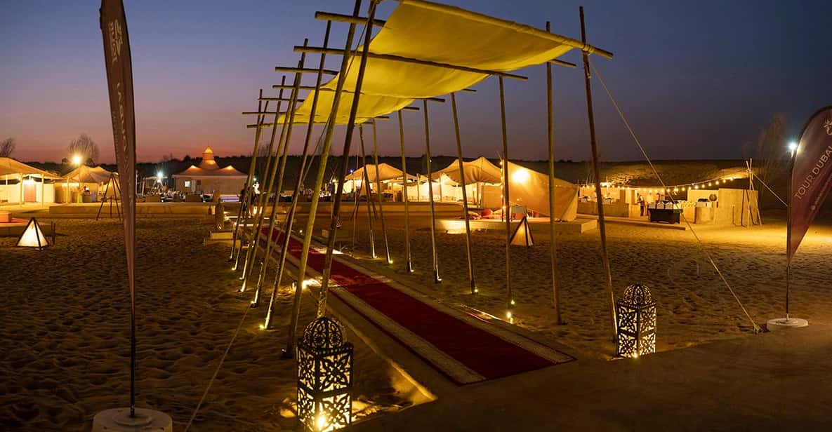Dubai: Woestijn Karavaan Reis met Buffet & Live Show | GetYourGuide