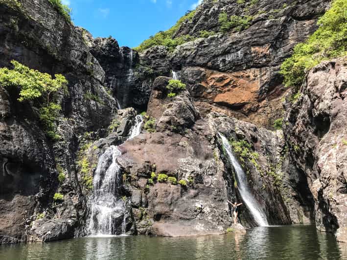 Mauritius: 5-Hour Tamarind Falls Guided Hike with Lunch | GetYourGuide
