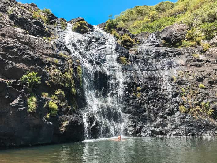 Mauritius: 5-Hour Tamarind Falls Guided Hike with Lunch | GetYourGuide