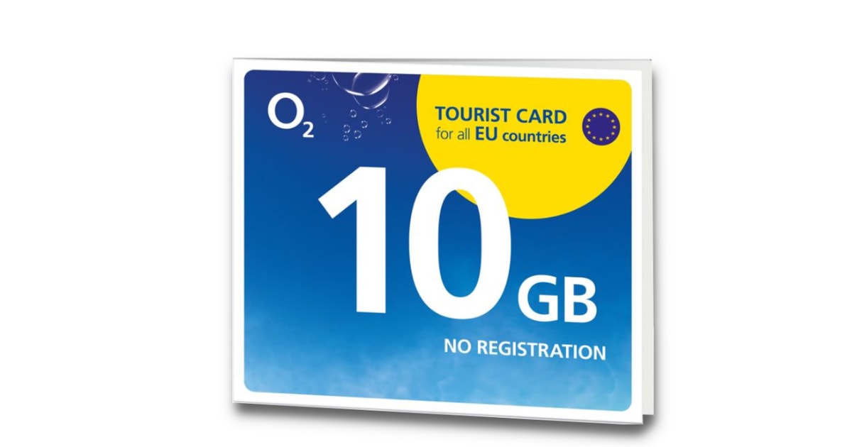 Europa: O2 eSIM 10GB data (5G) met 30 dagen geldigheid | GetYourGuide