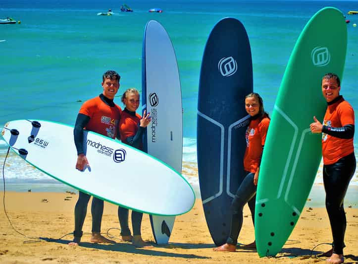 Albufeira: Surfing Lesson at Galé Beach | GetYourGuide