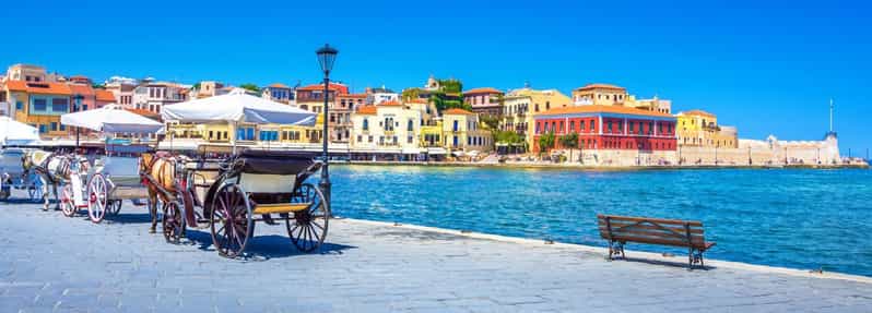 Von Rethymno: Chania Hin- und Rückfahrt mit freier Zeit | GetYourGuide