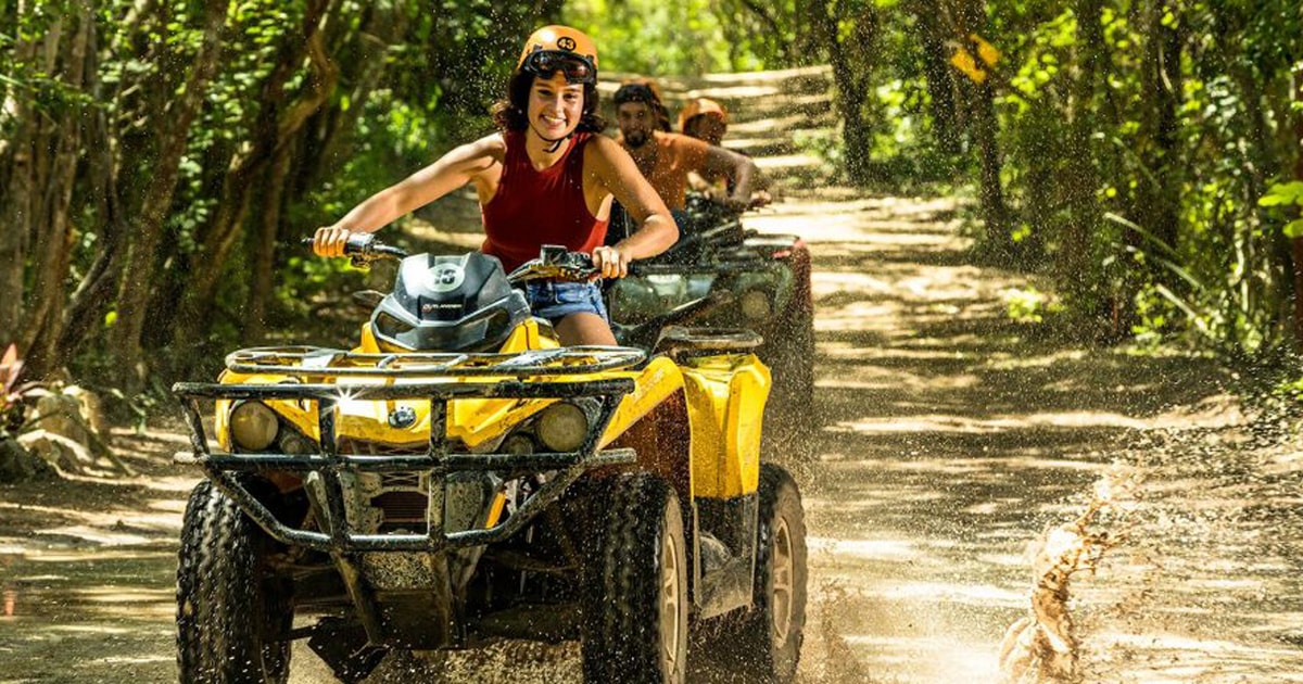 Cancún: Zip Line i terenowa przygoda ATV | GetYourGuide