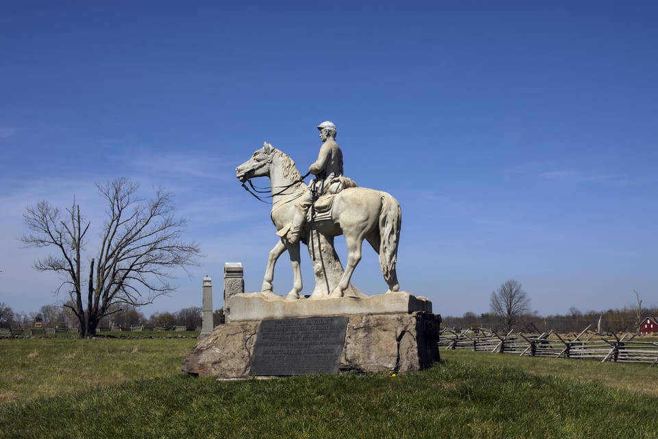 From Washington DC: Gettysburg Battlefield Private Tour | GetYourGuide