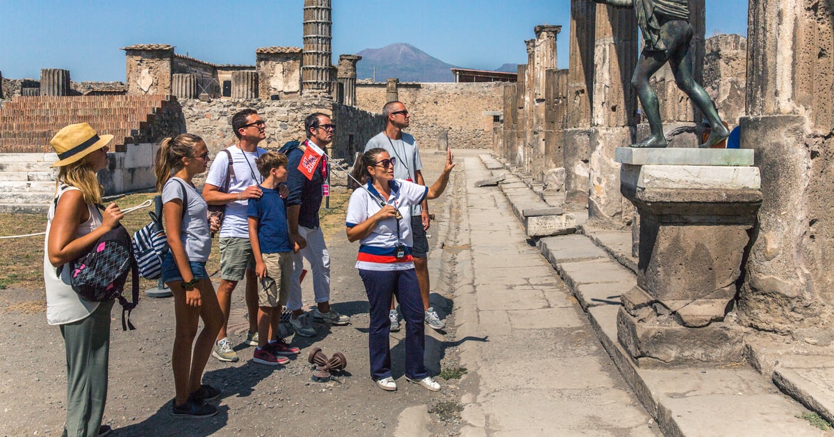 Naples or Sorrento: Full-Day Pompeii and Mount Vesuvius Tour | GetYourGuide
