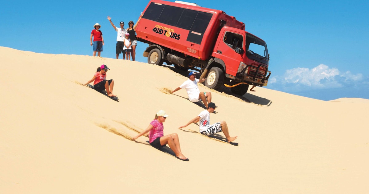 Port Stephens: Birubi Beach 4WD Tour with Sandboarding | GetYourGuide