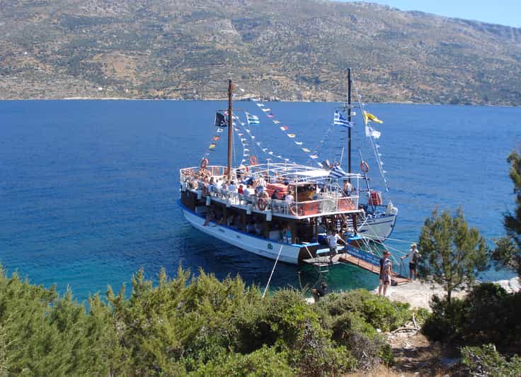 Samos: Boat Tour with BBQ Lunch to Samiopoula | GetYourGuide