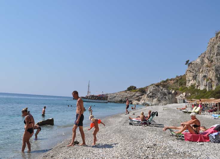 Samos: Boat Tour with BBQ Lunch to Samiopoula | GetYourGuide