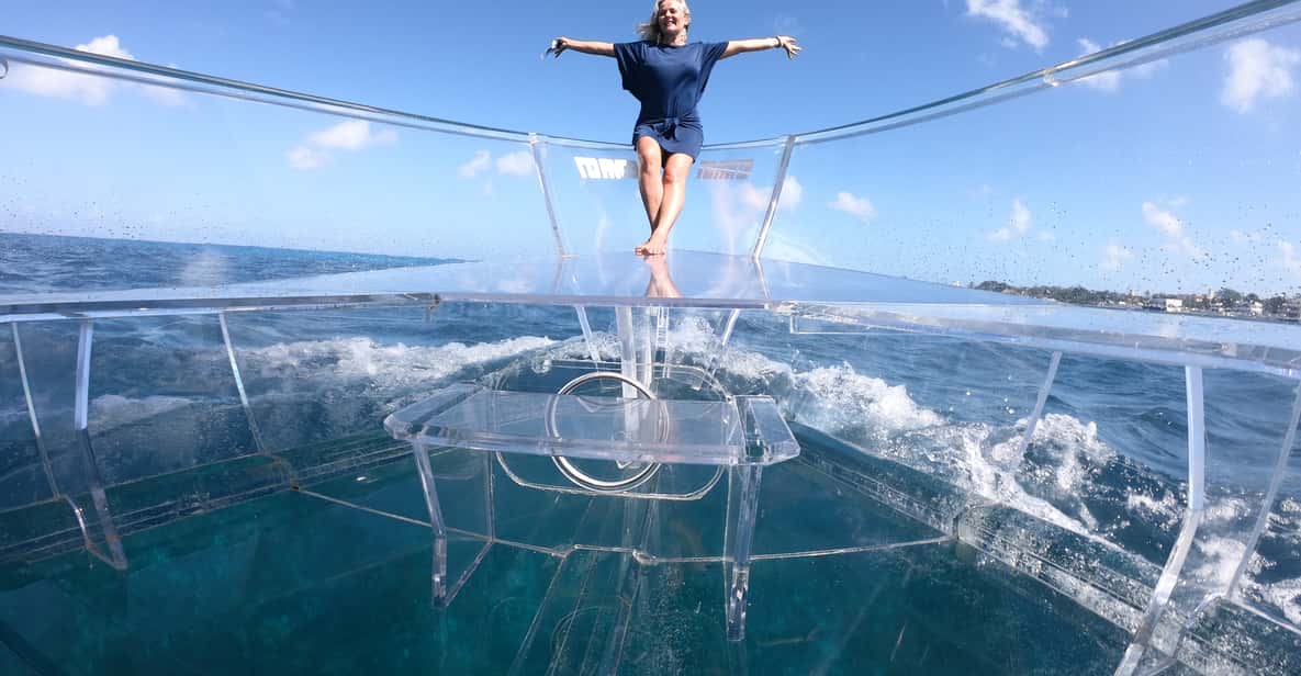 Cozumel: paseo en barco transparente y esnórquel | GetYourGuide
