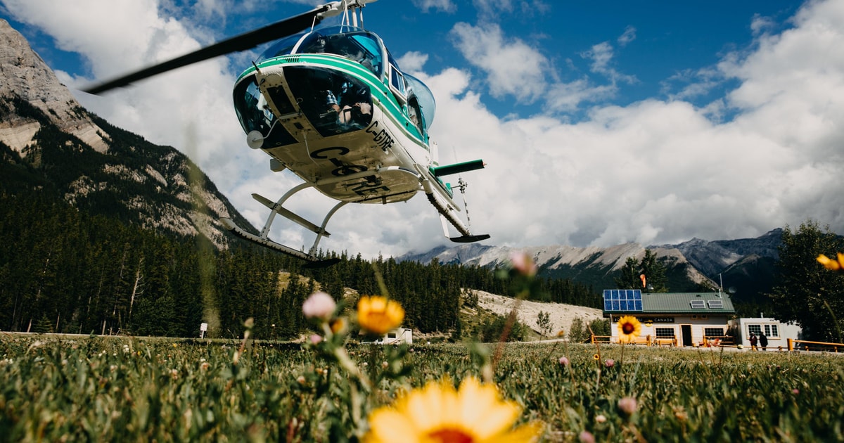 Banff/Jasper: Canadian Rockies Scenic Helicopter Tour | GetYourGuide