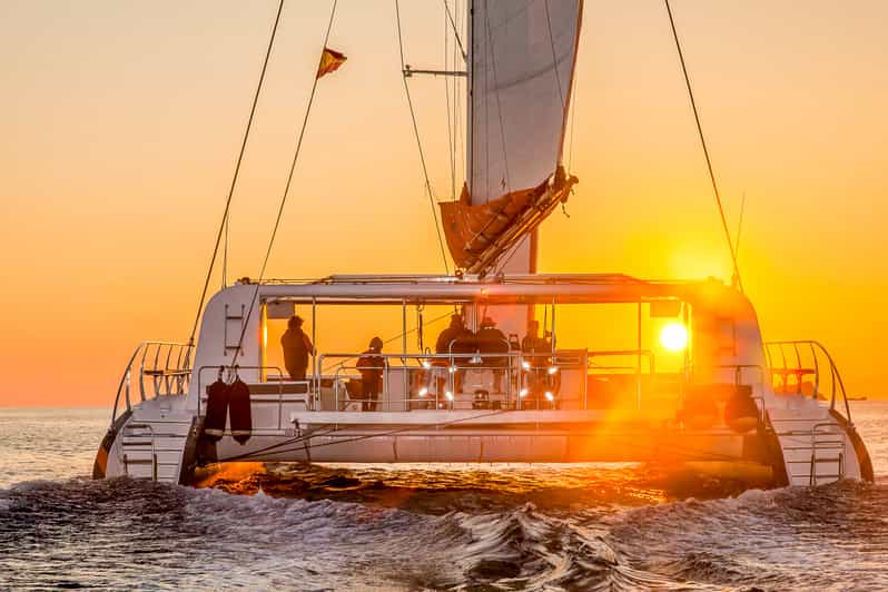 Palma de Mallorca: Half-Day Catamaran Tour with Buffet Meal | GetYourGuide