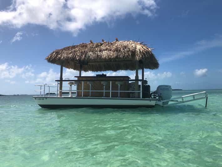 Key West: Private Florida Keys Sandbar Tiki Boat Cruise | GetYourGuide