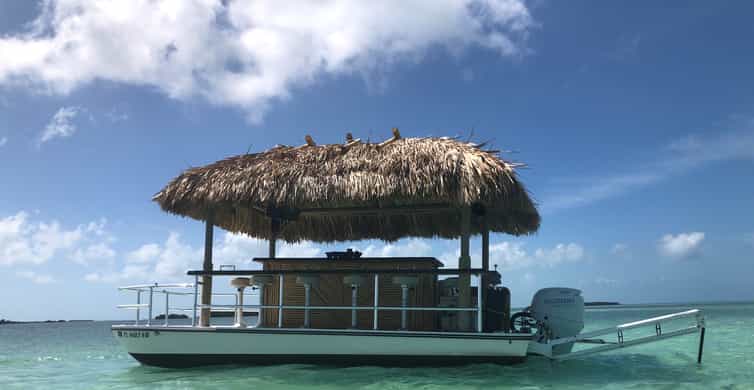 Key West: Florida Keys Sandbar Tiki Boat Cruise | GetYourGuide