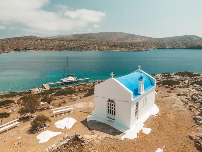 Heraklion: Full-Day Dia Island Catamaran Cruise | GetYourGuide