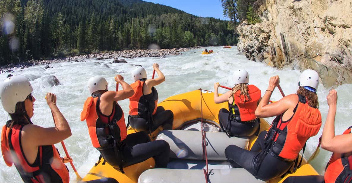 Golden, British Columbia: Kicking Horse River Whitewater Raft ...