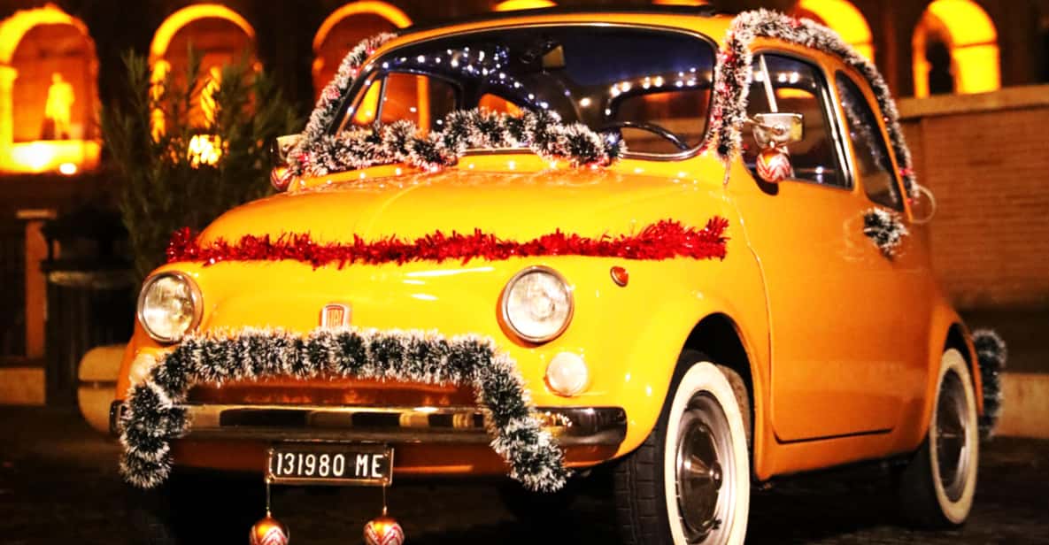 Fiat 500 & Vespa-tur i Rom | GetYourGuide