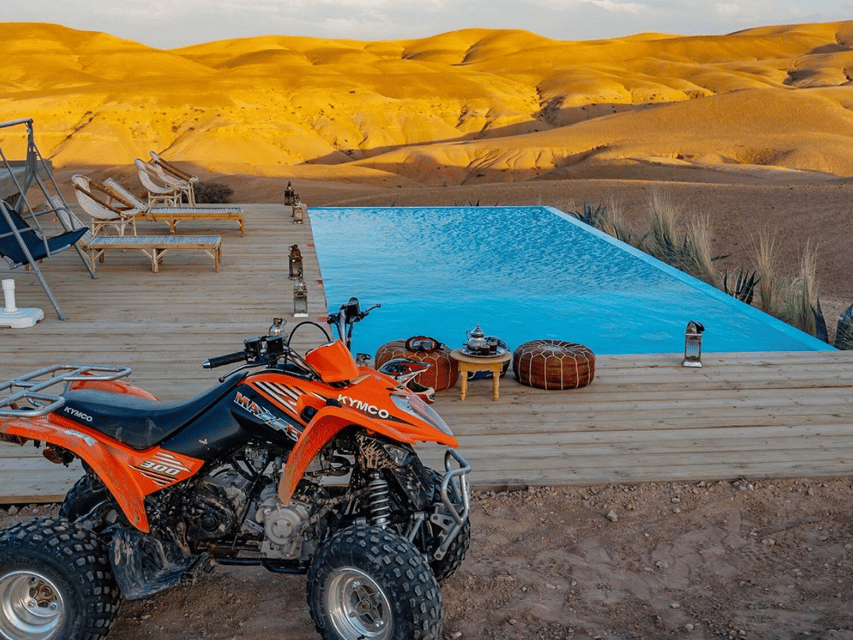 Quad in agafay desert Marrakech | GetYourGuide