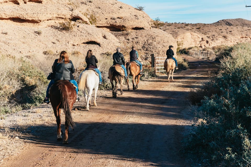 From Las Vegas: Desert Sunset Horseback Ride with BBQ Dinner | GetYourGuide