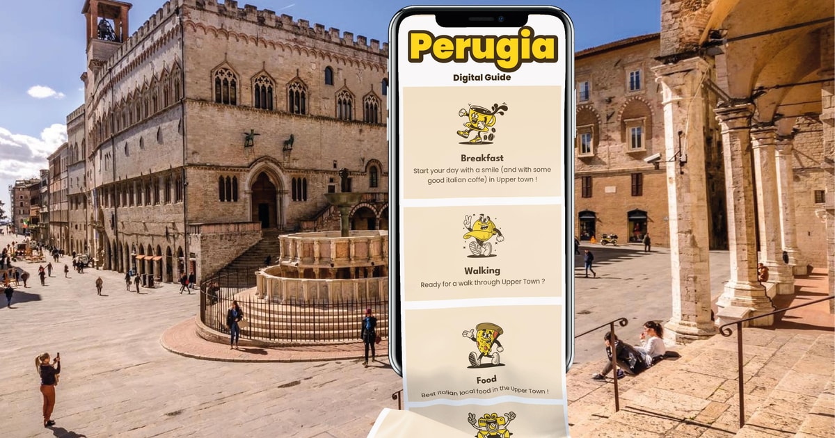 Perugia: Digital guide made with a Local for your tour | GetYourGuide